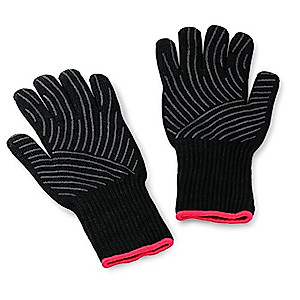 Weber Premium Gloves, L/XL, x Large, Large/X-Large (Pack of 1), Black