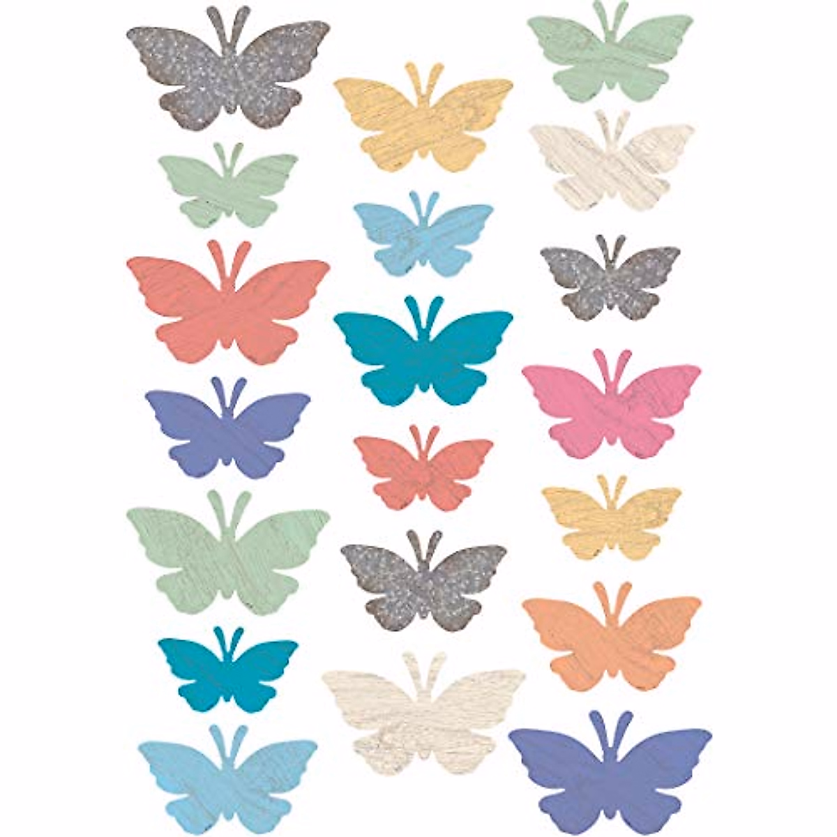 Teacher Created Resources Home Sweet Classroom Butterflies Accents - Assorted Sizes (TCR8562)