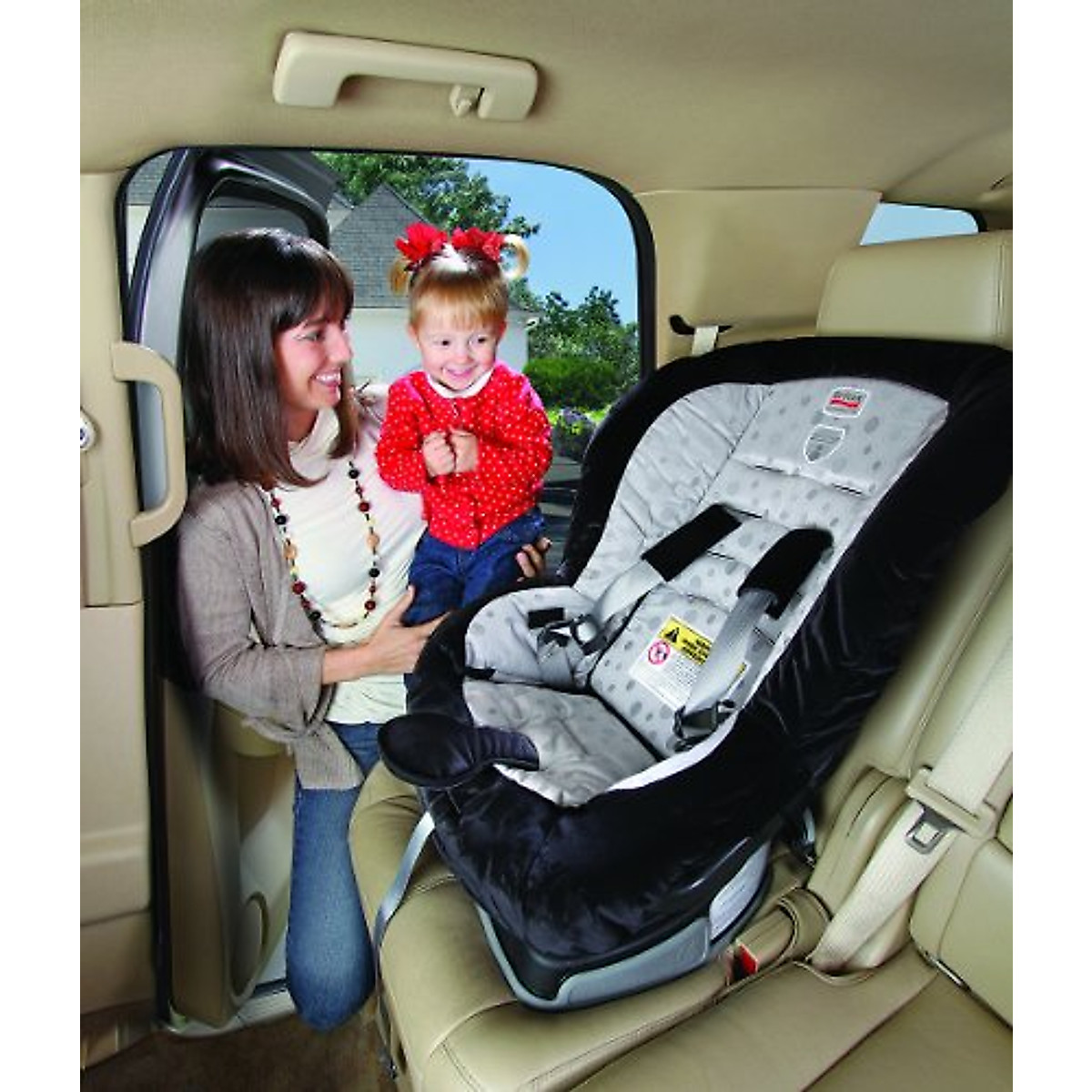 Britax EZ-Buckle Belly Pad for Harnessed Car Seats, Black