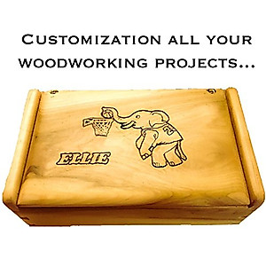 FOOS - Engraving CNC Wood Carving Router Bit Set - 4pcs - Solid Carbide - 1/4” Shanks - Veteran Owned = Profile + Carving Liner + 2 V Groove USA Veteran Owned