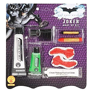 Rubie's Mens Dark Knight, Deluxe The Joker Batman Makeup Kit, Multicolor