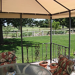 Garden Winds Replacement Canopy Top Cover for The Victorian Gazebo