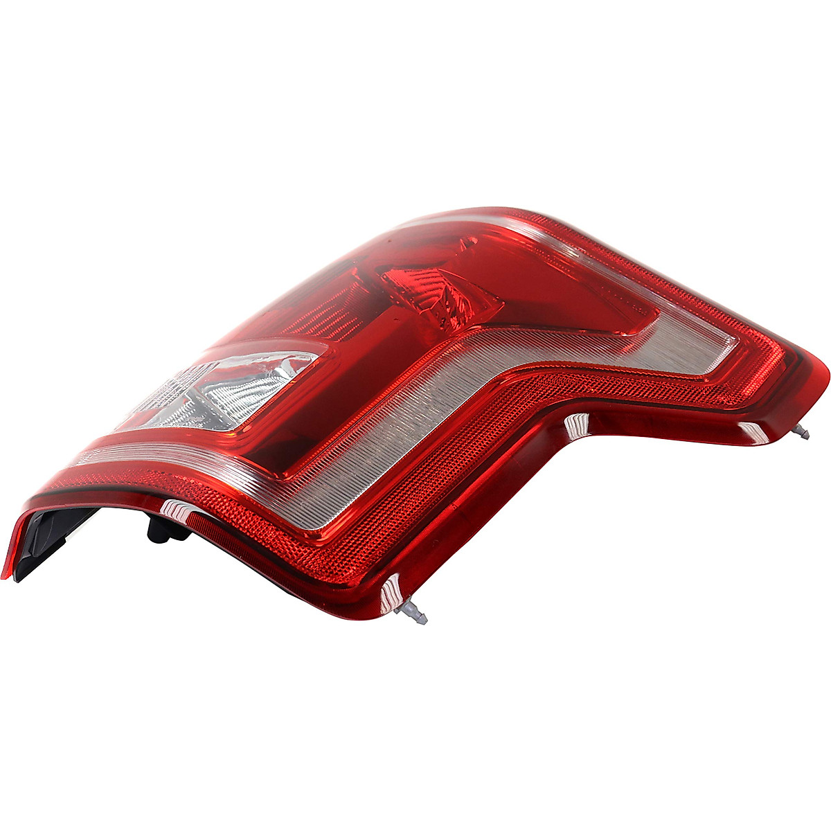 Evan Fischer Tail Light Assembly Set Compatible with 2015-2017 Ford F-150 With Bulbs Driver and Passenger Side