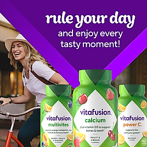 Vitafusion Power C Vitamin C Gummies for Immune Support, Orange Flavored, 282 mg Vitamin C, America’s Number 1 Gummy Vitamin Brand, 50 Day Supply, 150 Count