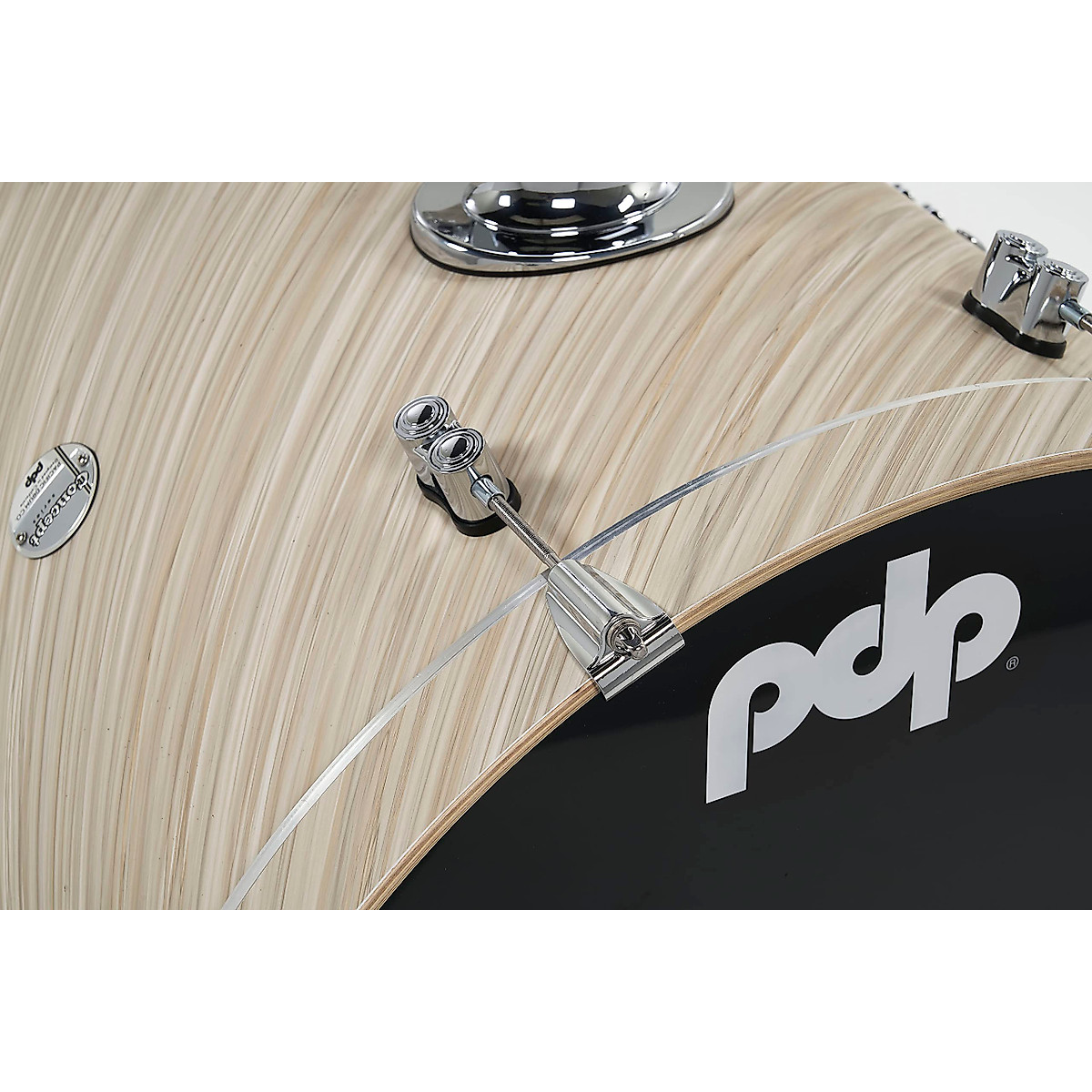 Pacific Drums & Percussion Drum Set PDP Concept Maple 7-Piece, Twisted Ivory Shell Pack (PDCM2217TI)