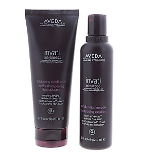 Aveda Invati Advanced Shampoo Light 6.7 Ounce Conditioner 6.7