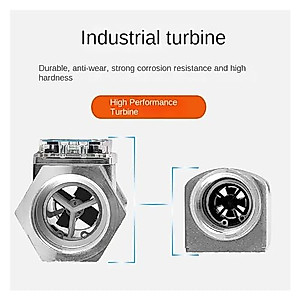 Flow Meter Digital Flow Meter for Measuring Gasoline Kerosene Water Sensor PCB Electronic Indicator High Stability and Convenient Operation