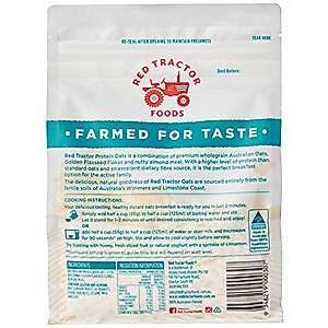 Red Tractor Creamy Style Protein Porridge Oats