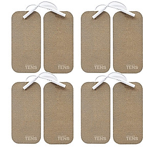 TENS 7000 Compatible Deluxe Refresh and Upgrade Pack, Renew Your TENS 7000 with Premium Electrodes and Lead Wires, Discount TENS Brand (Deluxe Pack)