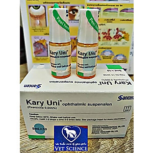 KARRYUNI X2 Pcs 10 ML, Best Pet Eye Drops Cataracts & People Exact Result, Safe & Gentle Formula, Promotes Eye Clarity & Dryness Eye in PPL Pets & All Animals Dogs, Cats Pet Care Eye Ointment Drops