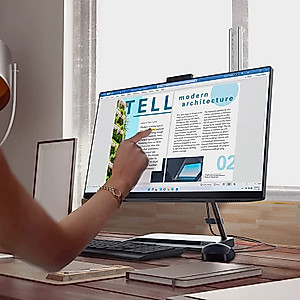 Lenovo IdeaCentre 3 All-in-One Desktop, 27" FHD Touchscreen, 12th Gen Intel Core i5-1240P, 32GB RAM, 1TB PCIe SSD, Webcam, RJ-45, Wi-Fi 6, Wireless KB&Mouse, Windows 11 Home