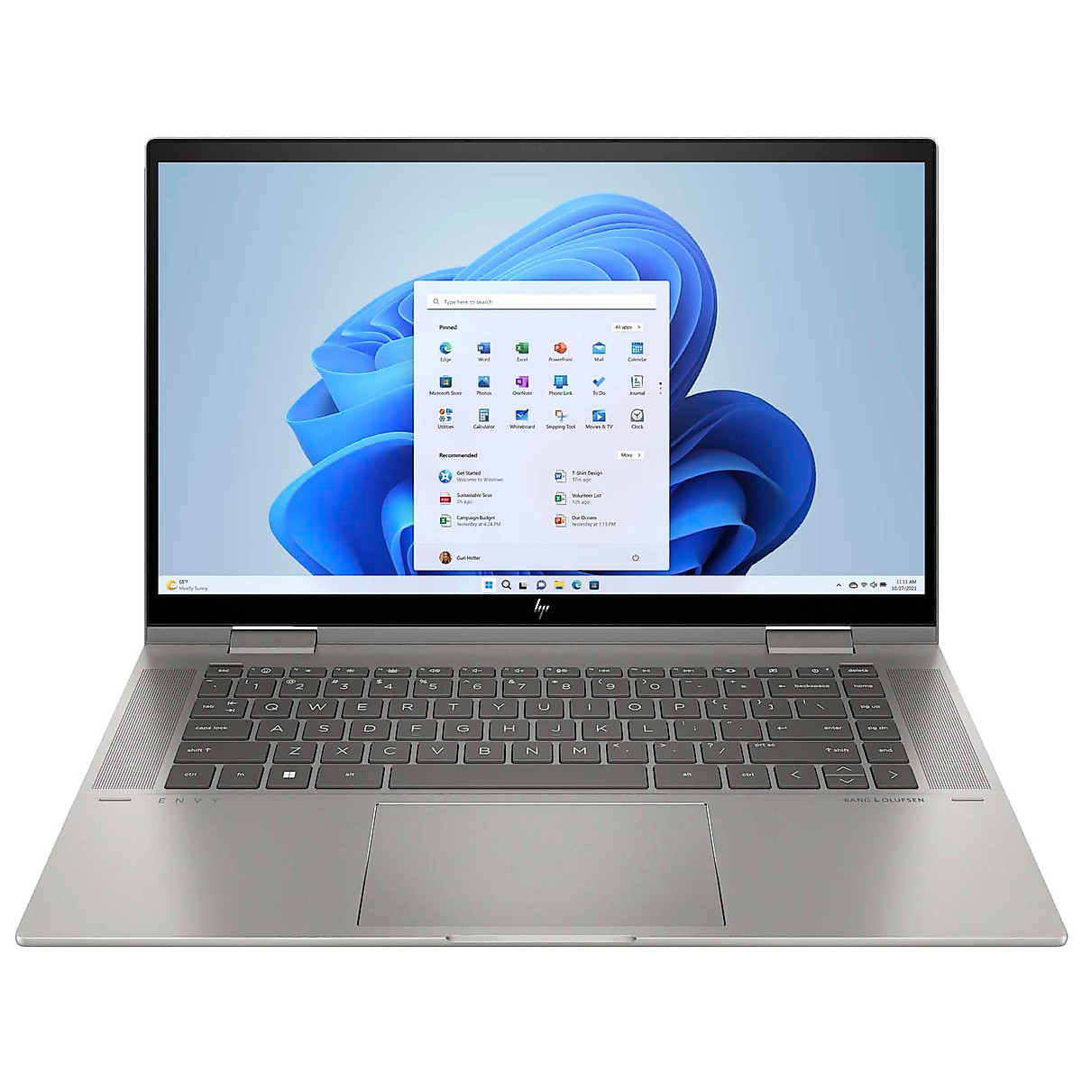 HP Envy Touch 15 x360 2-in-1 Convertible Laptop Intel i5 up to 4.2GHz 8GB RAM 512GB SSD 15.6inch FHD Backlit Keyboard Win11 Pen iSlik (15-ED100-Renewed)