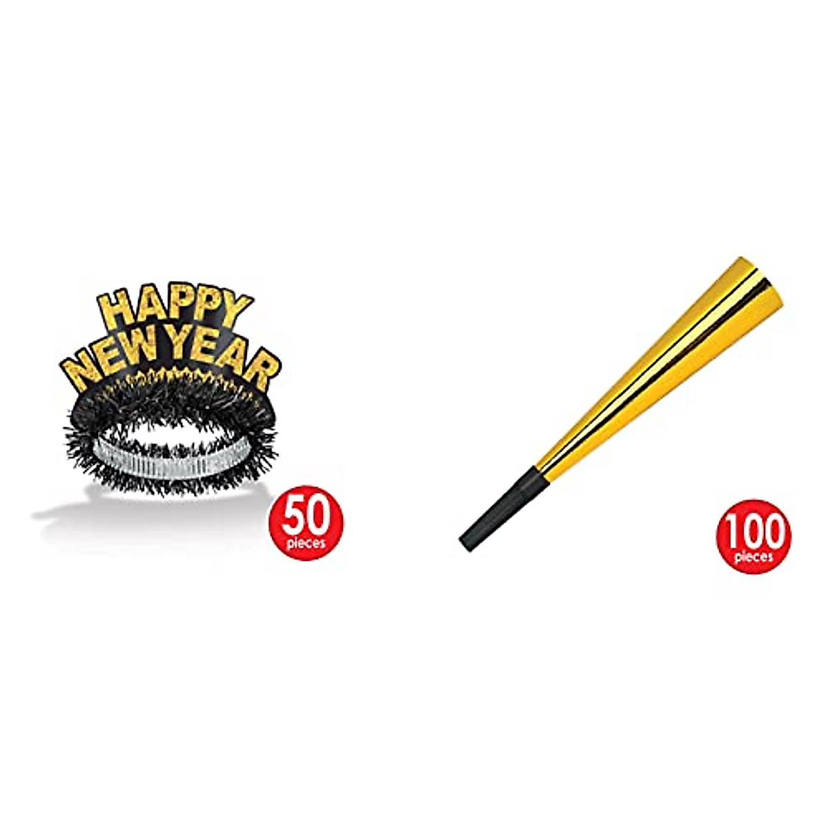 Showtime Gold Asst for 100 Party Accessory (1 count)