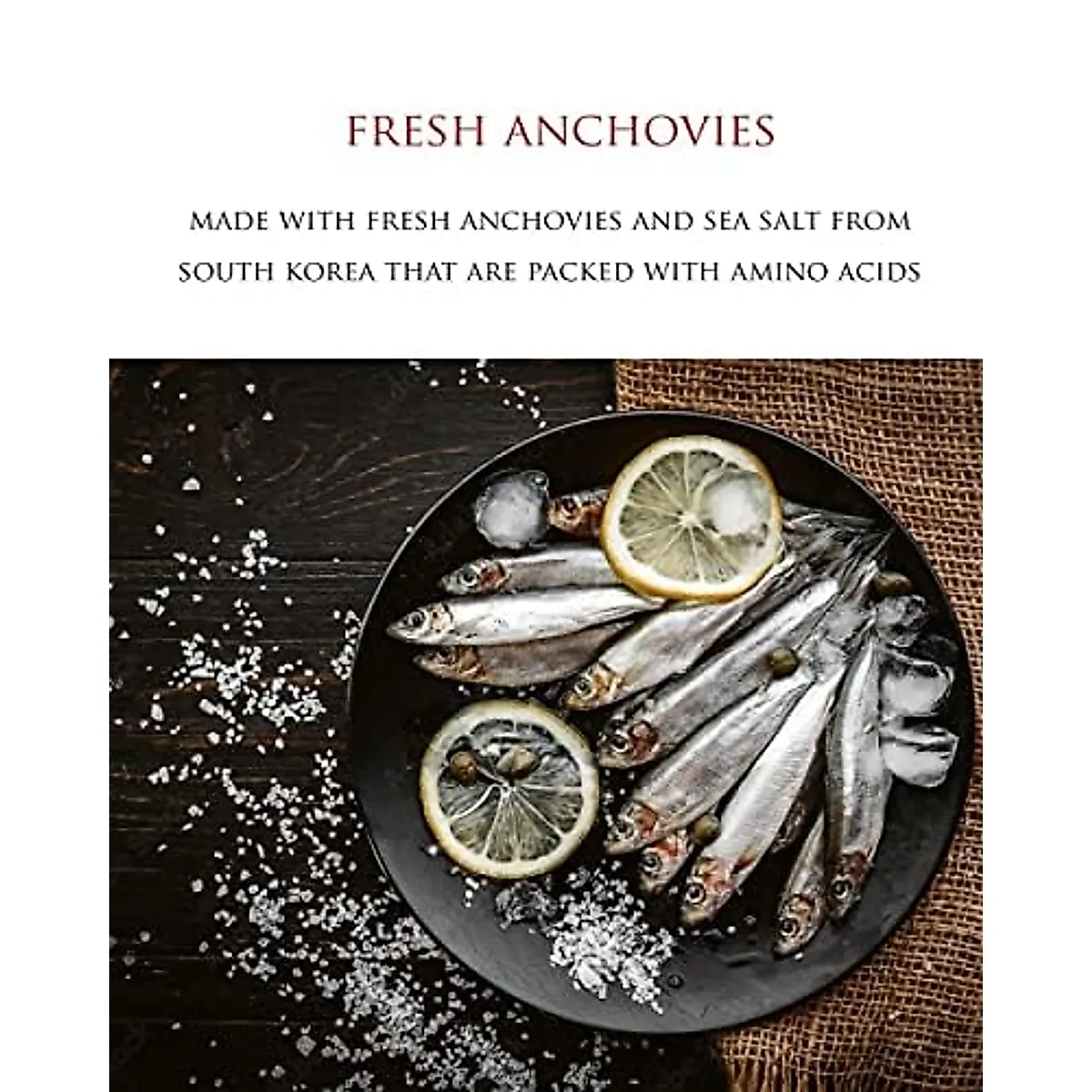 Wangshin Smoked Fish Sauce (10 fl oz/Aged 2 years) - Anchovy and Salt Fermented in a Korean Traditional Clay Pot