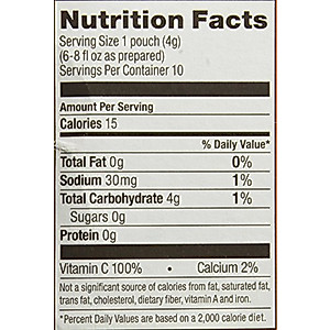 Alpine Spiced Apple Cider Sugar Free- 10 Count (Pack of 1)