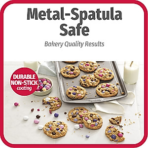 Goodcook 3 pack 8x8 Baking Pan with 13x9 Bake Pan and 13x9 Cookie Sheet