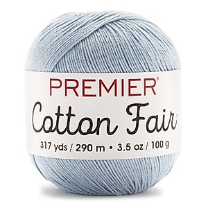 Premier Cotton Fair Yarn-Baby Blue
