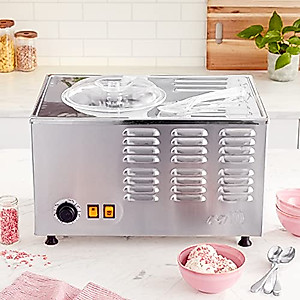 Lello Musso Pola 5030 Dessert Maker Silver, 2 Quart