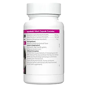 Nutramax Cosequin Joint Health Supplement for Cats - with Glucosamine and Chondroitin, 30 Capsules (Pack of 2)