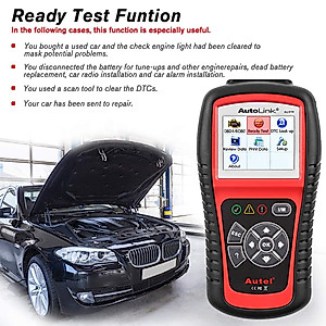 Autel AL519 OBD2 Scanner, 2025 Newer Professional Mechanic OBDII & CAN Car Diagnostic Code Reader Tool for Check Engine Light, One-Click Smog Check, DTCs Lookup, Upgraded Ver. of AL319/ MS309