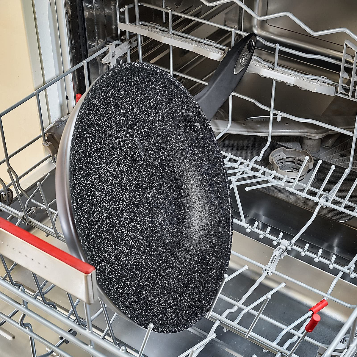 Zyliss Cook Non-Stick Frying Pan, Aluminium, Black, 46.9 x 28.9 x 6.8 cm