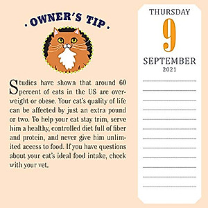 A Year of Cat Trivia Page-A-Day Calendar 2021