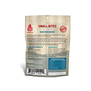 PLATO Small Bites Training Dog Treat Variety Pack, (1) 6oz Bag of Each: Salmon, Organic Chicken, Duck, Lamb, 1.5lb Total