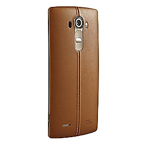 LG G4 H815 Factory Unlocked Cellphone, International Version No Warranty, 32GB, Brown Leather