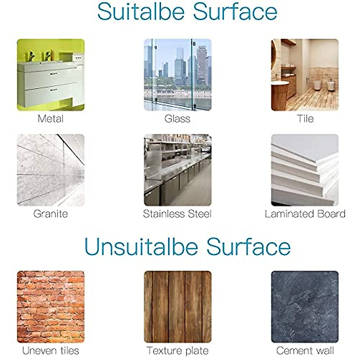 LUXEAR Suction Hooks Powerful Vacuum Suction Cup Hooks- No Drilling No Damage The Wall Shower Hooks for Towel, Robe, Loofah in Bathroom Kitchen Hanger Hooks for Spoons Reusable Removable (4 Pack)