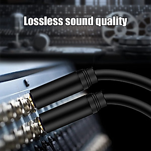 belipro 1/4 Inch TRS to XLR Cable 10Ft 2pack, 6.35mm Male to XLR 3 pin Male Balanced Cable,for Microphone, Audio Mixer, Speaker, Studio and More