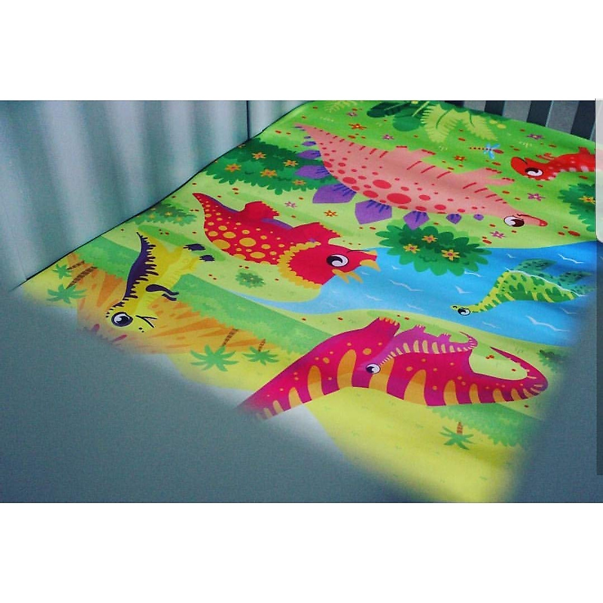 Crib Sheet Set Premium 4 Pack Colorful, Soft Breathable Cotton & Tencel,, Fade Resistant, Fitted Standard Baby/Toddler Mattress Sheets, Gift Set for Baby Boys/Girls