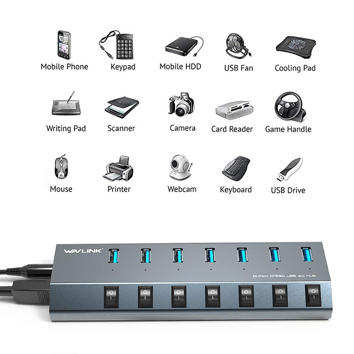 USB HUB 3.0 Powered