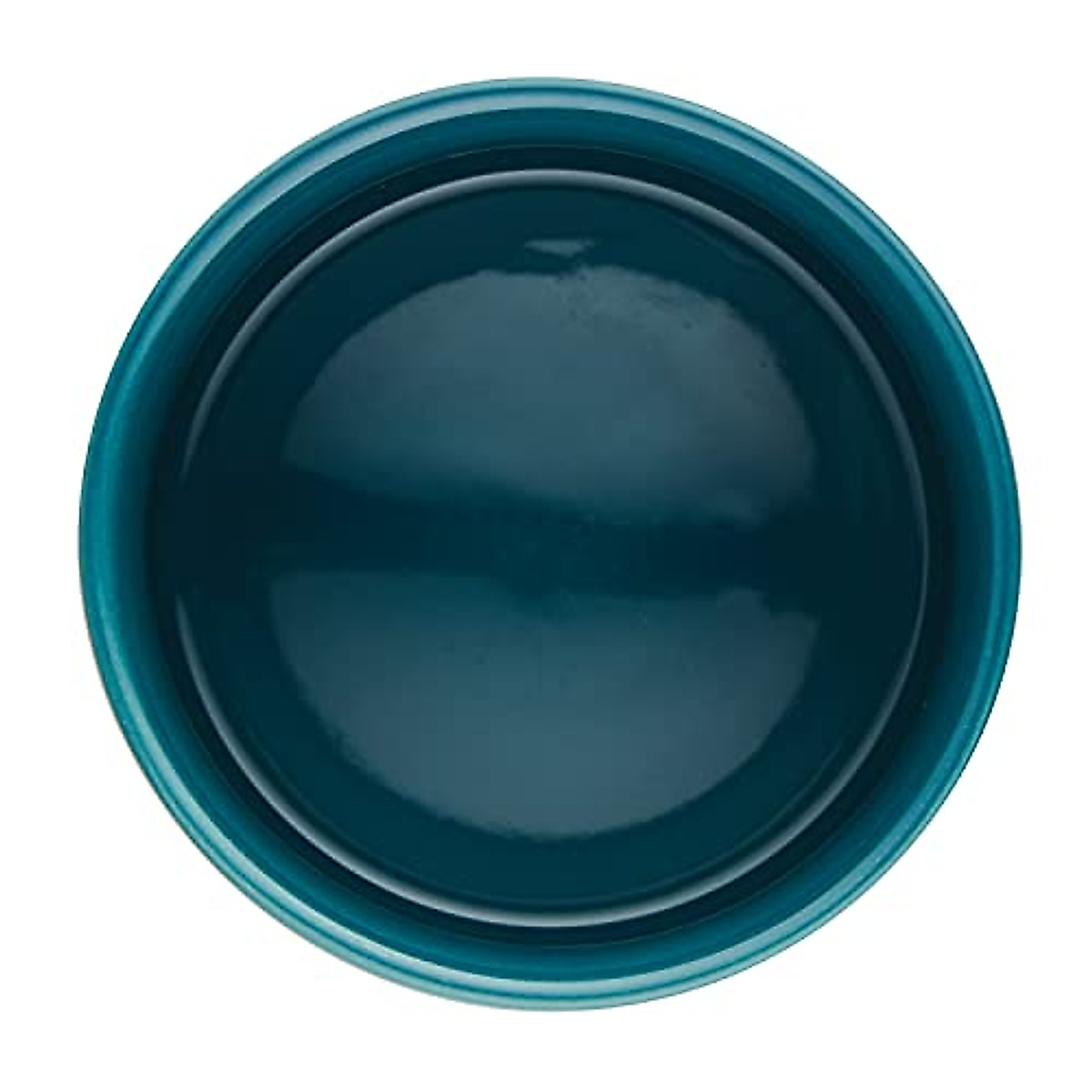 Rachael Ray Ceramics Stacking Spice/Seasoning Box Set with Lid, 2 Piece, Teal