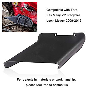DECKMAN Lawn Mower Parts 115-8447 Side Discharge Chute, Compatible with Toro 22" Recycler Lawn Mower for 20377, 20378, 20330, 20331, 20333, 20330C - Fits Many 22" Recycler Lawn Mower 2009-2015 (1)