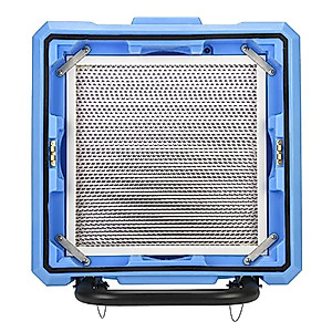 Lasko BlueDri AS1000 1000 CFM Portable Large Capacity HEPA Air Scrubber with Two-Stage Filtration, Blue