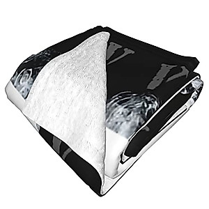 Fashion Blankets Ultra-Soft Casual Blanket Throw Flannel Sherpa for Couch Sofa Christmas Home Decor Blanket 50X60 in