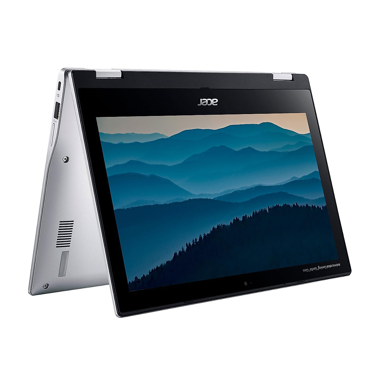 Chromebook Spin 311 11.6" HD Convertible 2-in-1 Touchscreen Laptops, Mediatek MT8183C(8-core CPU), Up to 2 GHz, 4GB RAM, 64GB SSD, Wi-Fi 5, USB-C, Long Battery Life, Chrome OS, Free Stylus Pen