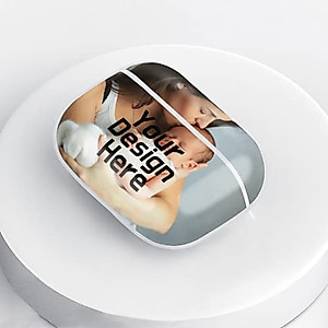 Custom Airpods Case Custom AirPods Pro Case Personalized Airpod Case with Keychain Personalized Your Photo/Text/Name Airpods Case for Men and Women