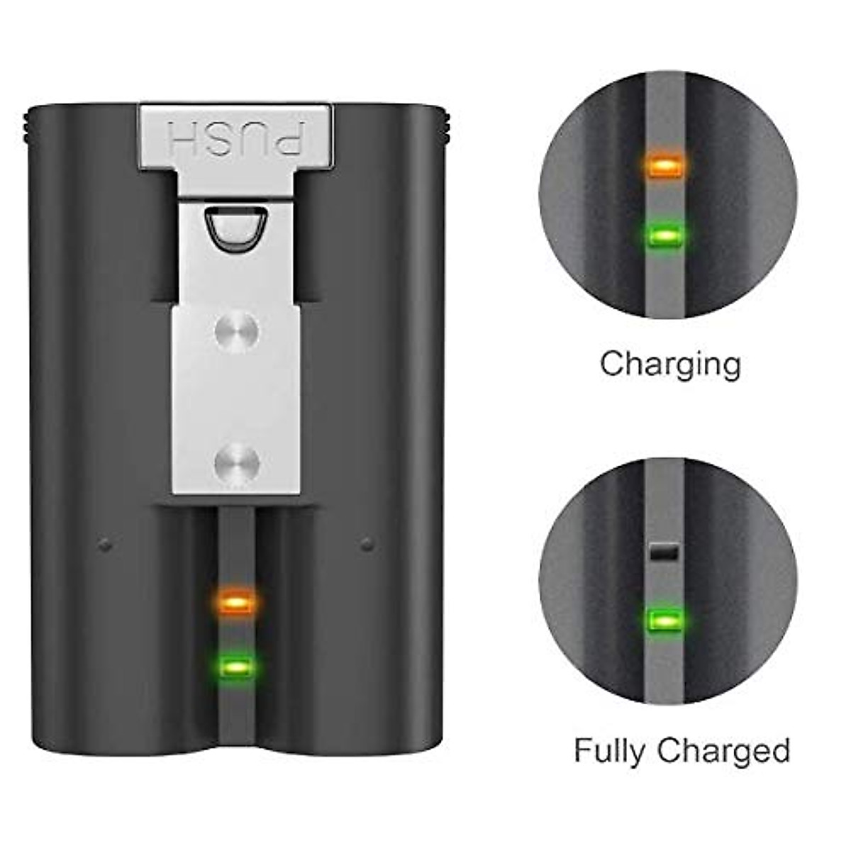 Ring Rechargeable Battery 2pack, Replacement Battery for Ring-Doorbell Camera 1/2, Spotlight Camera and Stick Up Camera (2 Pack 6040mAh 3.65V)