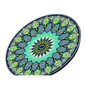 HASTA LA RAIZ | Mexican Handmade Cheese Board covered with resin. Ideal for Charcuterie Platter & Serving Tray. Model: Mandala.