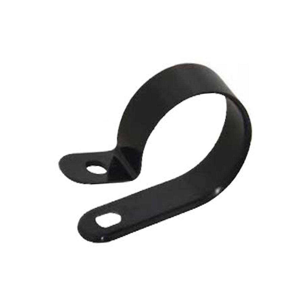 Kable Kontrol Nylon Cable Clamps – 3/4” Diameter – 100 Pcs/Pack – Black – Nylon 6-6 – R-Type Cable Clamps – Cable Organizer – Plastic Wire Clamps