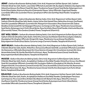 Bath Bomb Gift Set - USA Made with Organic & Natural Relaxing Ingredients with Aromatherapy Salt & Oils, Bath Bombs for Women, Men & Kids