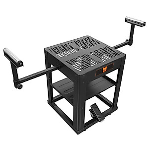 WEN Multi-Purpose Rolling Planer and Miter Saw Tool Stand with Extension Rollers (MSA658T)