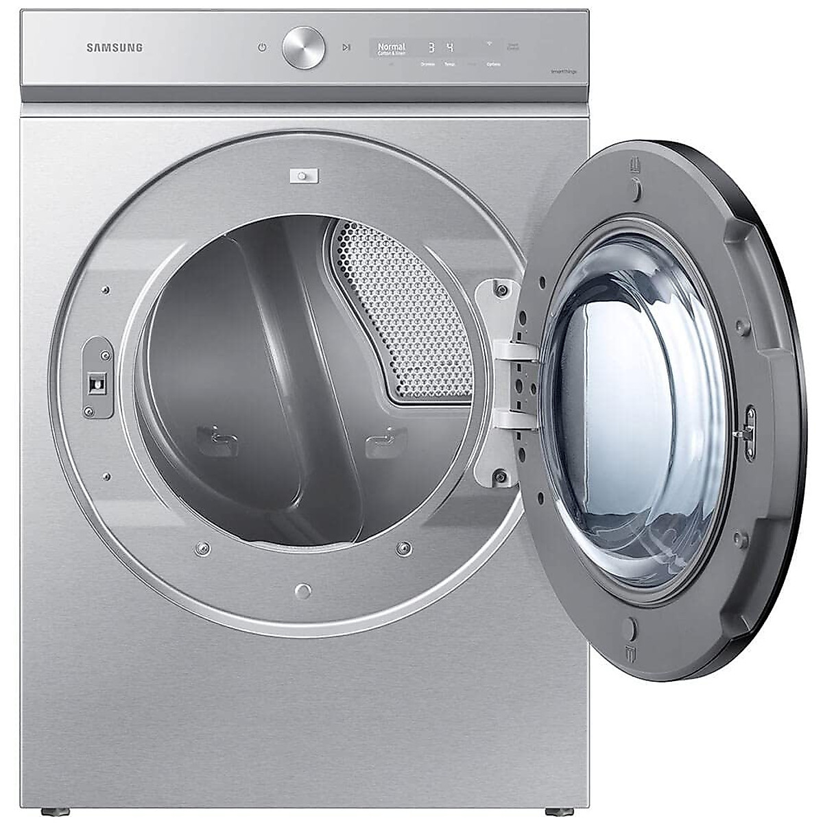Samsung DVE53BB8700T 7.6 Cu. Ft. Bespoke Stainless Steel Ultra Capacity Smart Electric Dryer