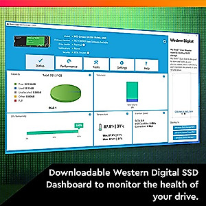 Western Digital 2TB WD Green SN350 NVMe Internal SSD Solid State Drive - Gen3 PCIe, QLC, M.2 2280, Up to 3,200 MB/s - WDS200T3G0C