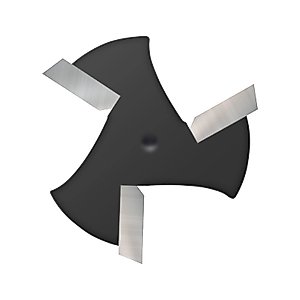 CNC Spoilboard Surfacing Router Bits, 1/4 inch Shank 1 inch Cutting Diameter, Slab Flattening Router Bit Planing Bit Wood Planing Bit Dado Planer Bit by BINSTAK (Carbide)