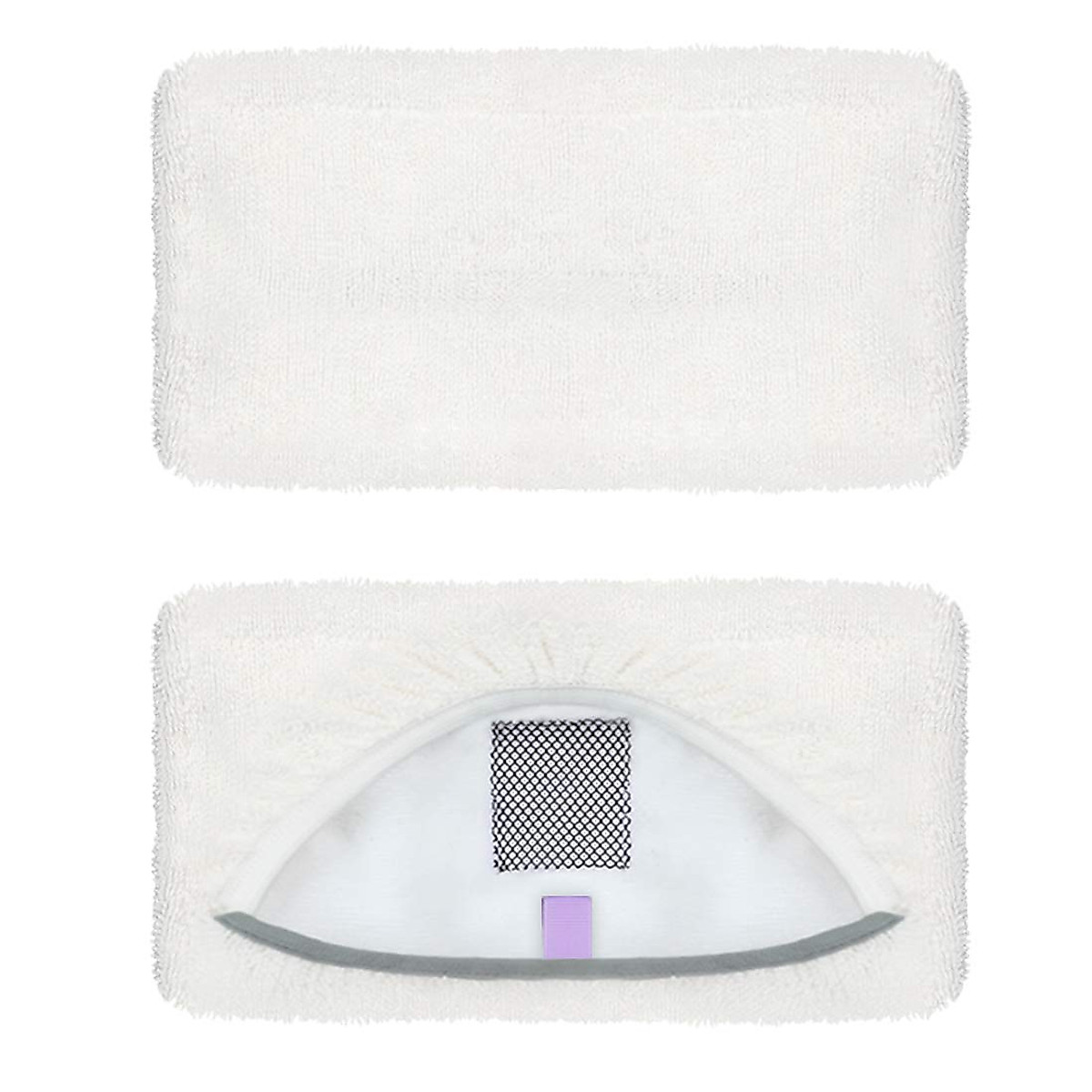 4 Pack Steam Mop Pads for Bissell Symphony 1252 1606670 1543 1652 1132 1530 11326 Vacuum and Steam Mop, Bissell 2747A Replacement Pads, Bissel Symphony Pet Mop Pads, Microfiber Washable & Reusable