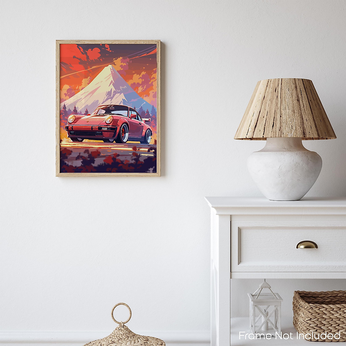 Inspirational Wall Art Co. - Performance | 2023 Porsche 911 - Car Posters for Boys Room - Car Wall Decor - Car Room Decor - Car Posters for Men | 11x14 Inches Unframed