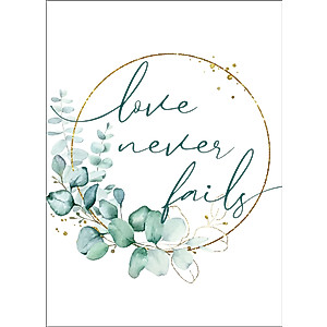 CYOIDAI Wedding Boxed Greeting Cards with KJV Scripture - Sacred Vows