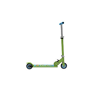 PlayWheels Teenage Mutant Ninja Turtles 2-Wheel Aluminum Folding Scooter, Green